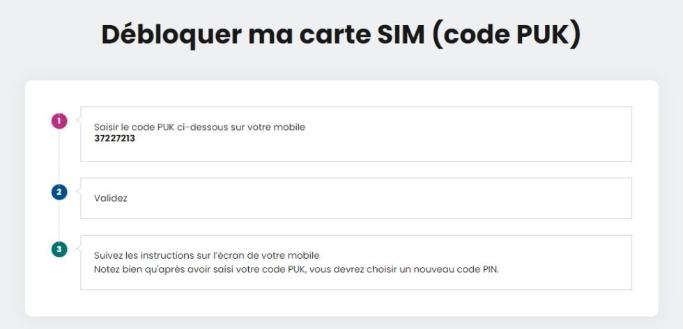Code PIN oublié : comment débloquer sa carte SIM Code PIN oublié : comment débloquer sa carte SIM