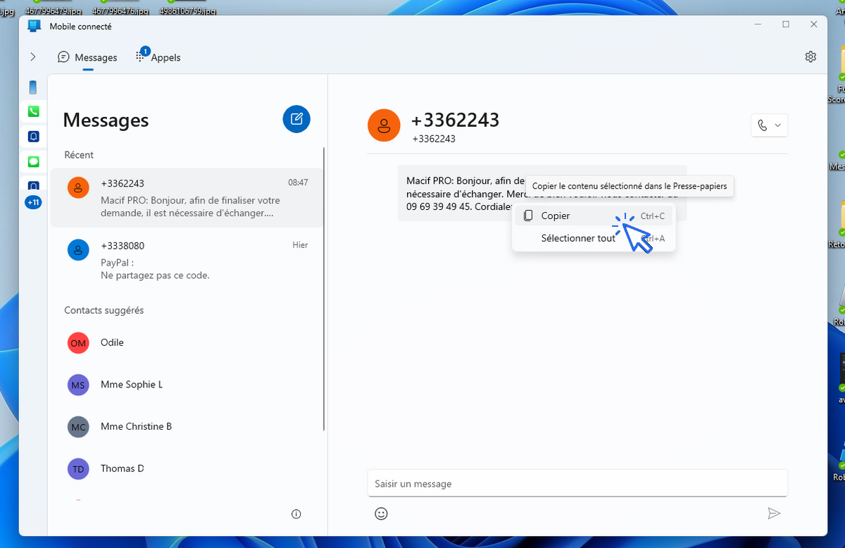 Afficher et imprimer les SMS de son téléphone sur son PC