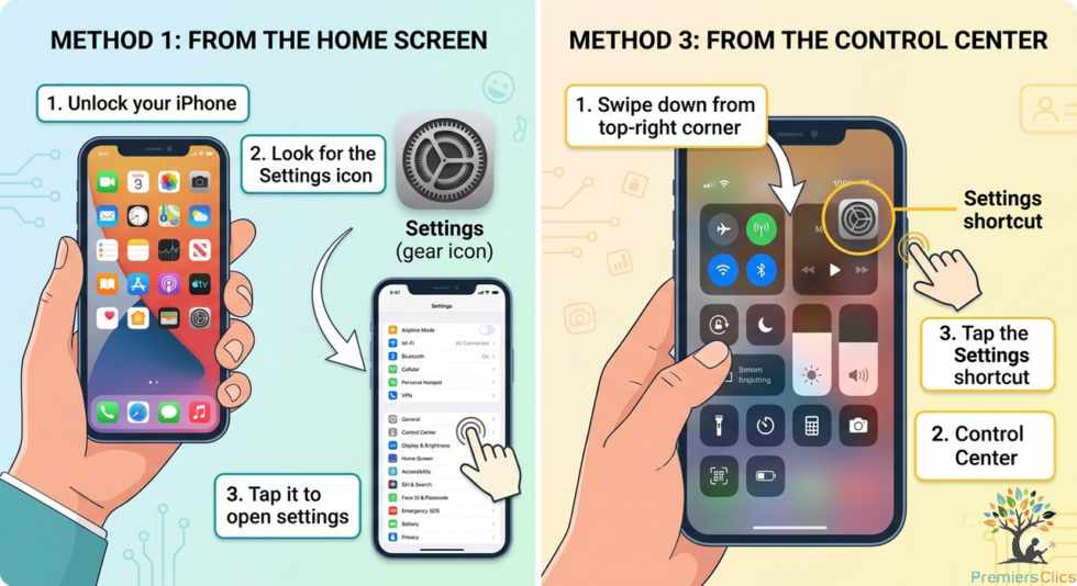 Where is Settings? (Android, iPhone, Windows) – Quick Access Guide